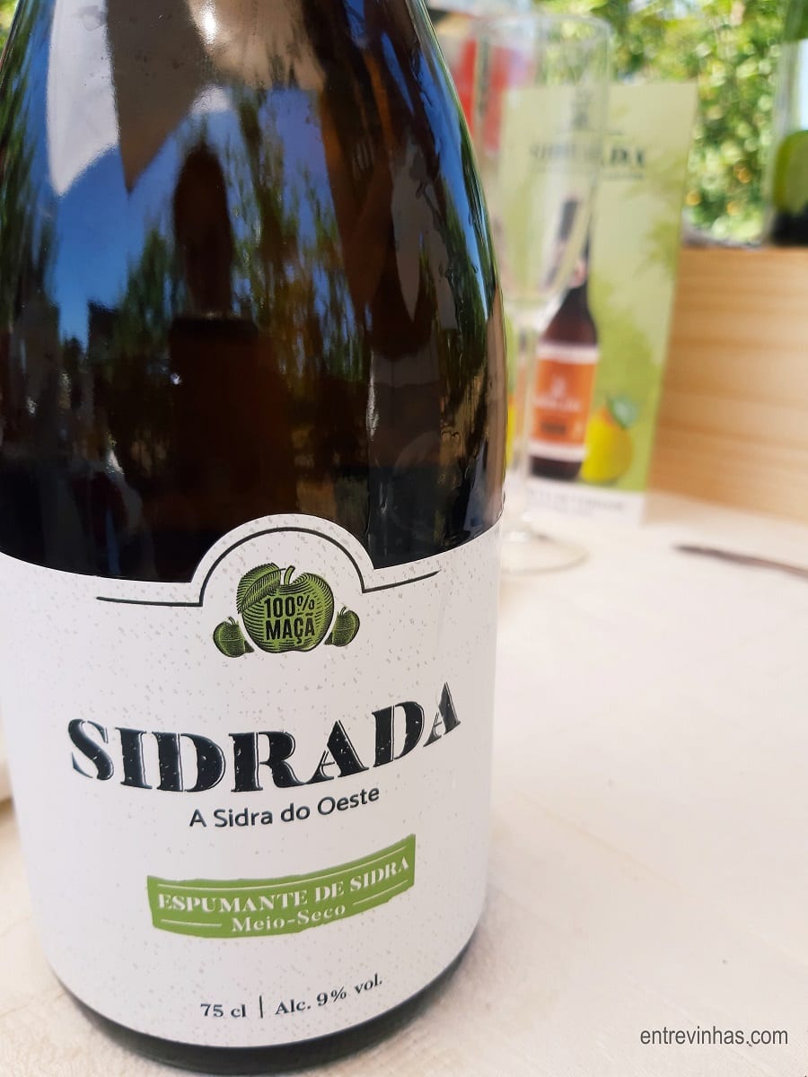 Sidrada é a Sidra do Oeste feita de maçã e pêra rocha